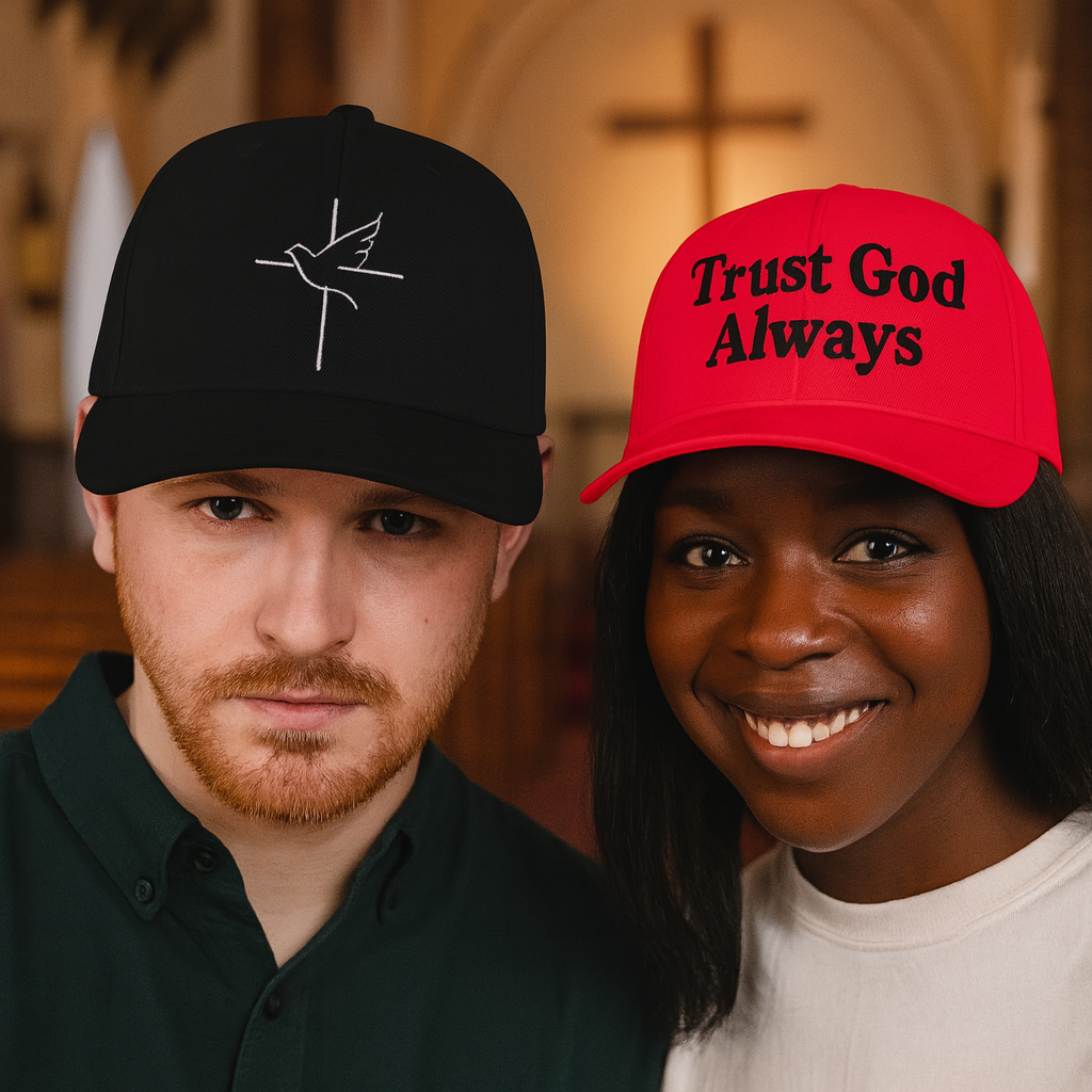 Christian Hats, "Make Jesus First Again" & Cross of Christ Design – ART ...
